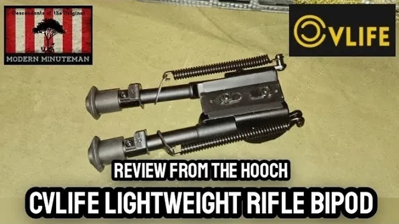Gear Review from The Hooch, the CVLIFE Ligjtweight Rifle Bipod. For the ...