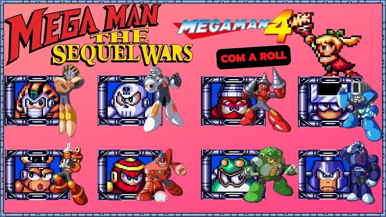 🔴 MEGAMAN WILY WARS 2 - [MD]: DE ROLL nessa sequência feito pelos FANS ...