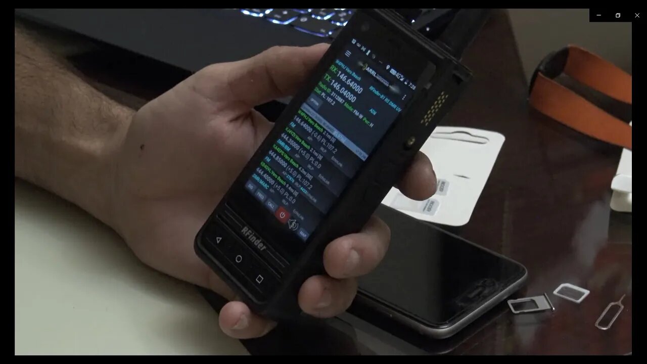 New RFinder B1, Advanced VHF/UHF 4 Watt DMR/Analog Ham Radio Smartphone ...