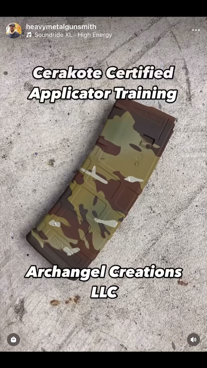 Cerakote Certified Applicator Training Class - Archangel Creations LLC