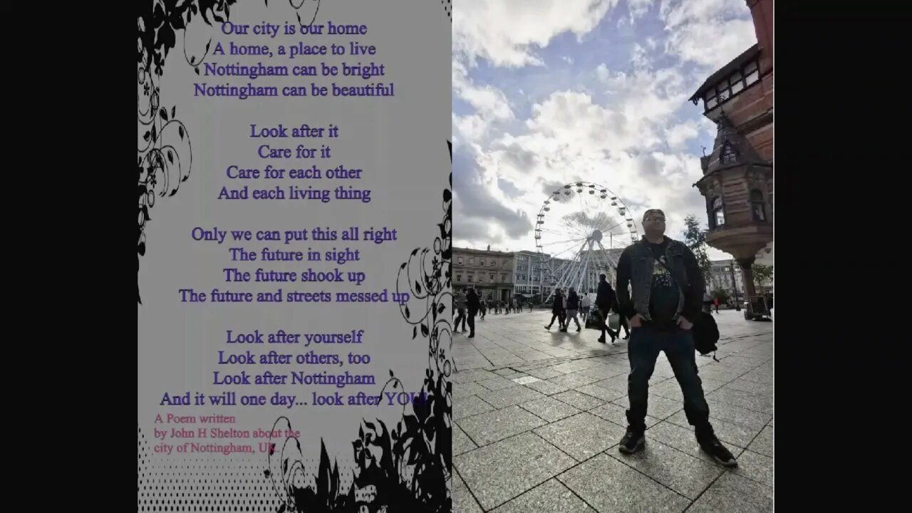 NOTTINGHAM - A #Poem by John H Shelton/Narrated by Pete Nata # ...