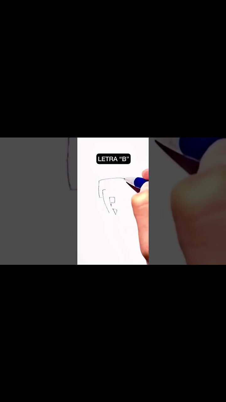 CRAZY GRAFFITI LETTER B 👀 #graffiti #graffitiletters #shorts