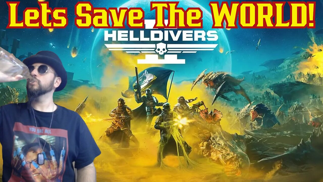 Lets Save The World! Helldivers 2 First Playthrough! Late Night Gaming ...