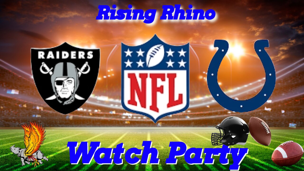 Las Vegas Raiders Vs Indianapolis Colts Watch Party, Live Reaction, and ...