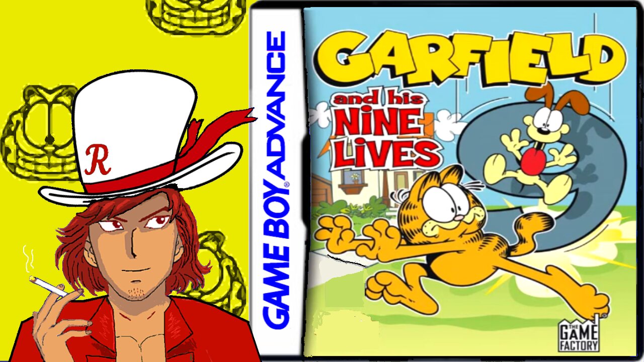 Garfield And His Nine Lives GBA - I like this game despite it's flaws