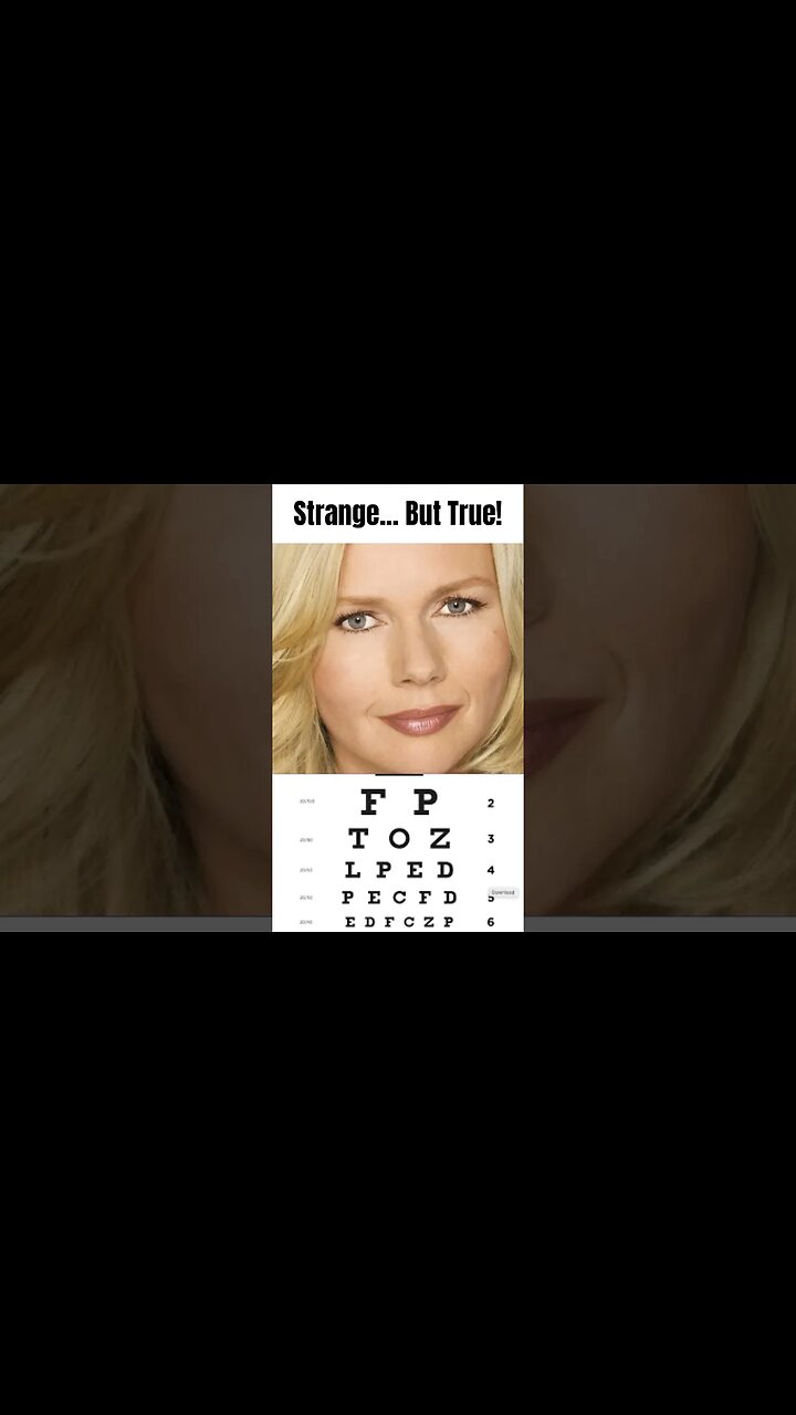 Super Human Eyesight! - Woman can identify faces at 1 mile!