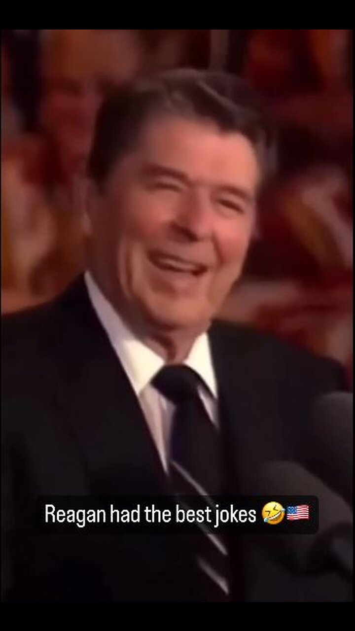 President Ronald Reagan had the best jokes