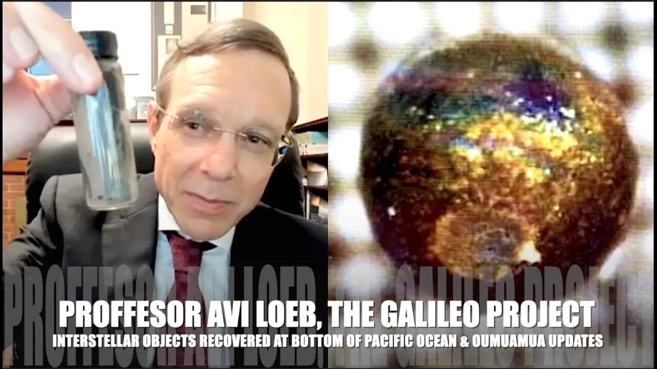 Prof. Avi Loeb, We Recovered Pieces of a UFO & Are Testing for Alien ...