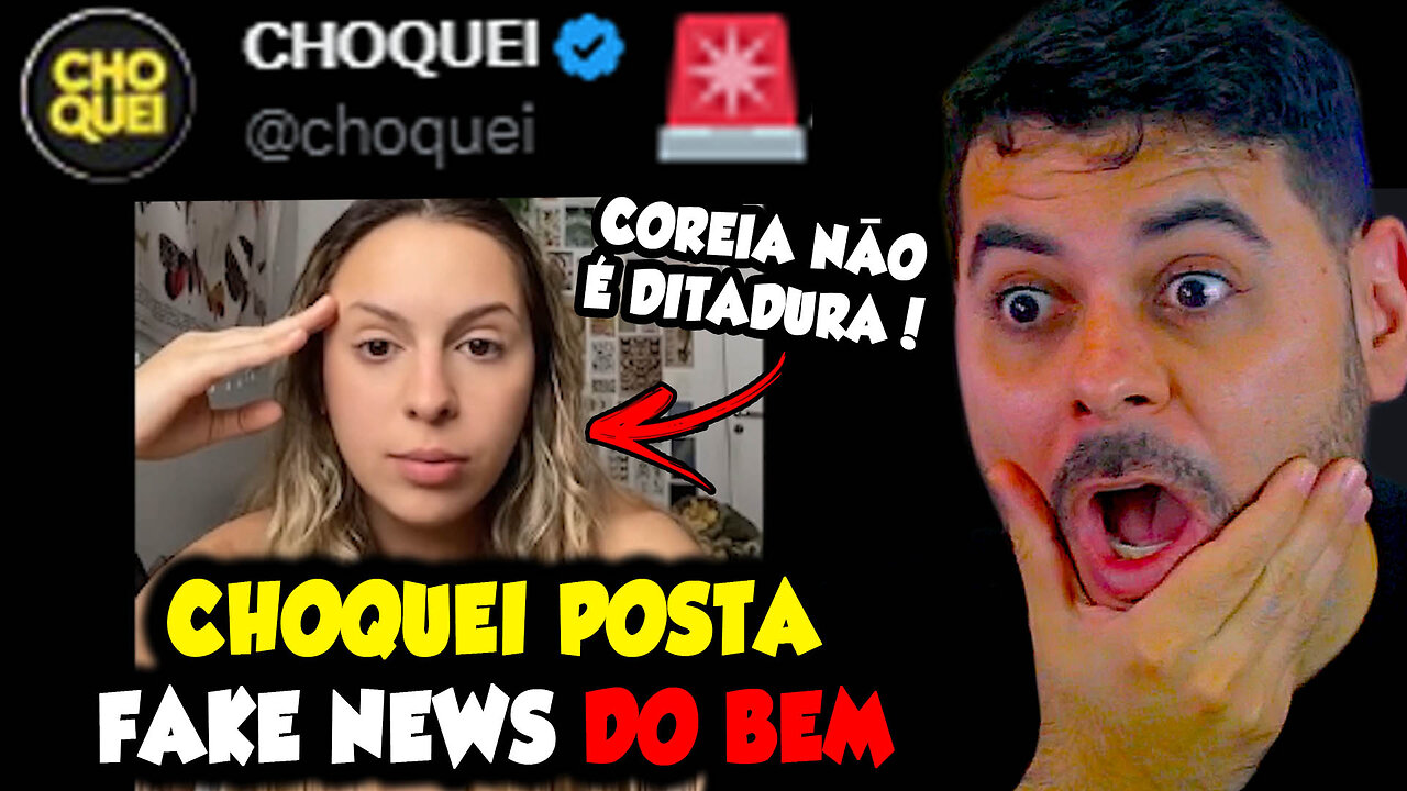 CHOQUEI POSTA FAKE NEWS DO BEM