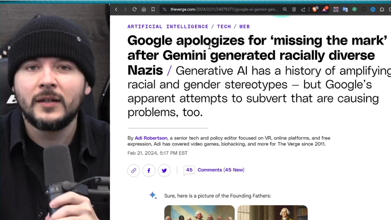 Google APOLOGIZES Over Racist Anti White AI, Woke AI BACKFIRED Making ... Google APOLOGIZES Over Racist Anti White AI, Woke AI BACKFIRED Making ...