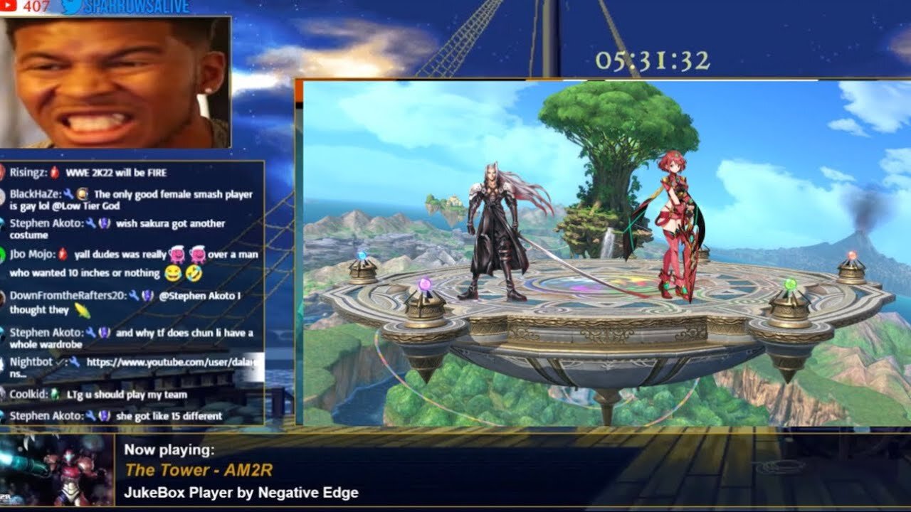 Sephiroth & Pyra Shows Swag and Makes Ape Wilson scream [LowTierLuv ...