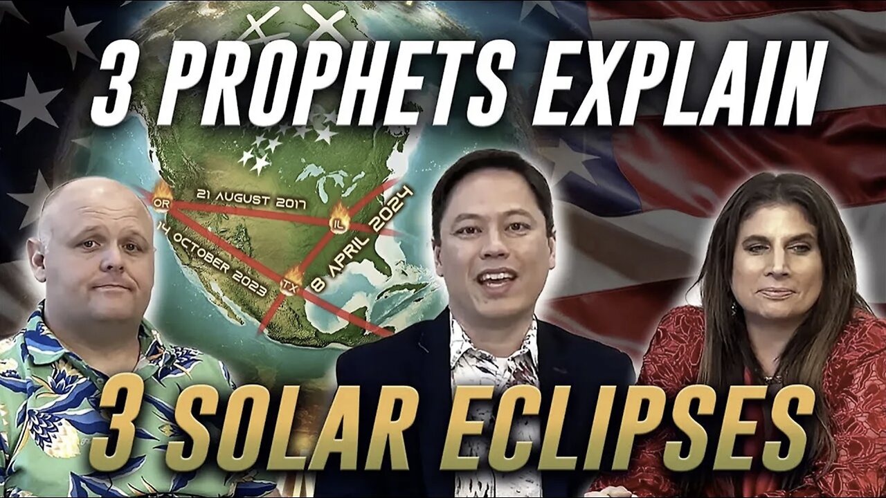 3 PROPHETS Explain 3 American SOLAR ECLIPSES | APRIL8 SIGN | Amanda Grace, Brandon Biggs Cioccolanti