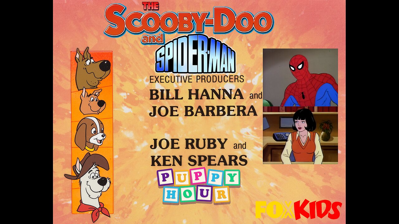 The Scooby Doo and Spider-Man Puppy Hour Fan Made Opening Intro [Fox ...