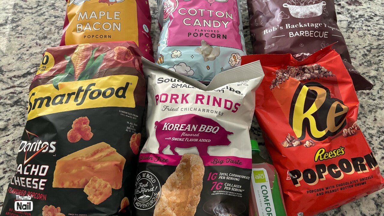 (06/16/2024) FLAVORED POPCORN AND MORE