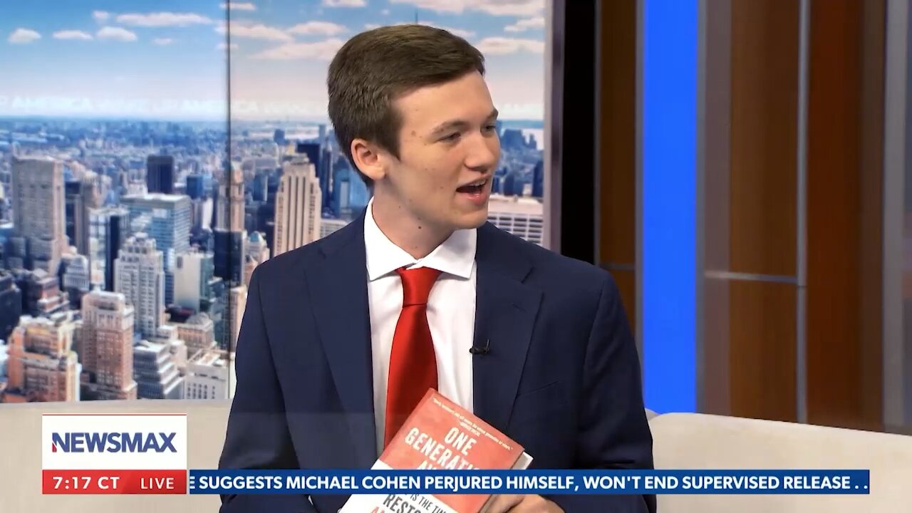 Brilyn Hollyhand announces debut book on Newsmax: 3/22/24