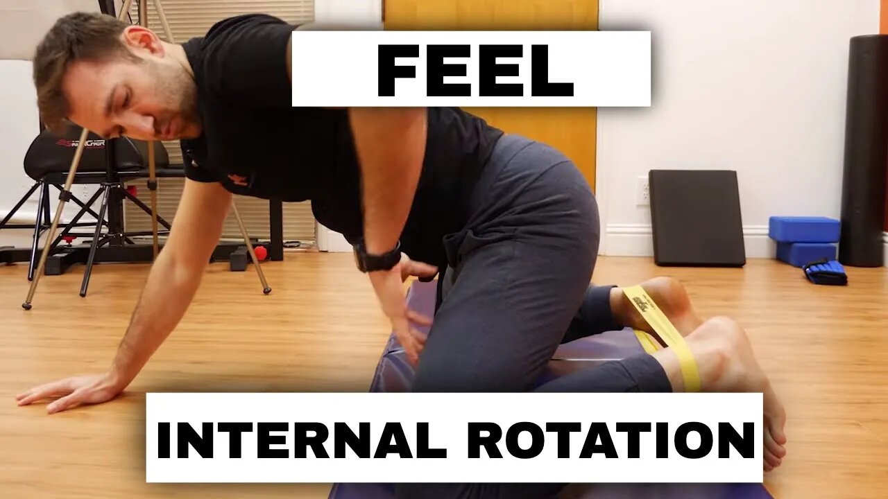 Hip Internal Rotation for Beginners. Activate The Correct Hip Rotation ...