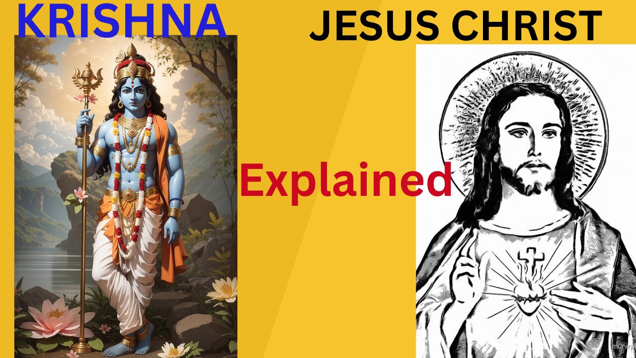 JESUS,KRISHNA EXPLAINED [ROYALTY,BIRTH,ABLUTION,TRANSFIGURATION]ANCIENT ...