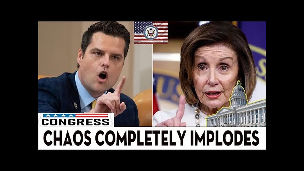CHAOS COMPLETELY IMPLODES When Matt Gaetz BRINGS UP Pelosi's 'Janurary ...