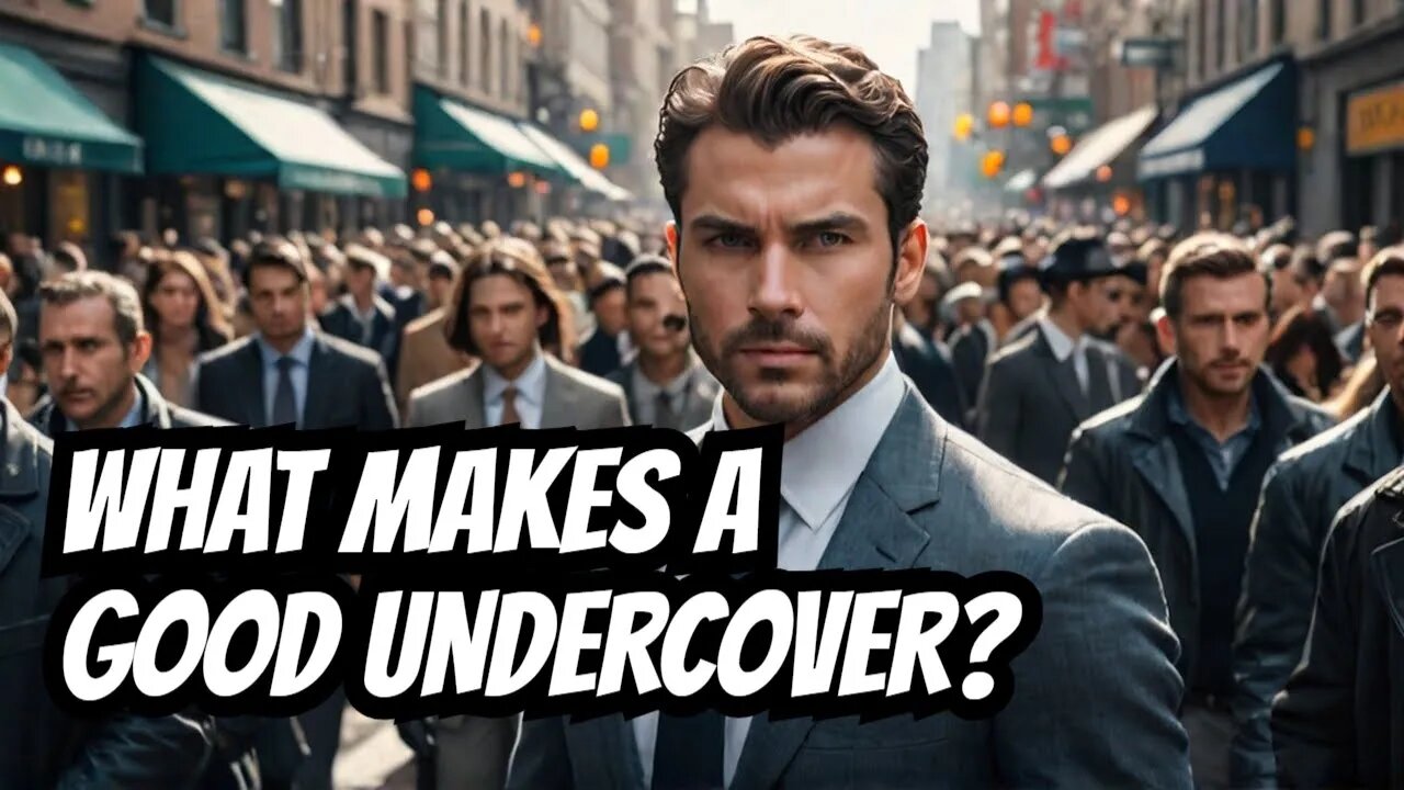 What makes a good undercover?