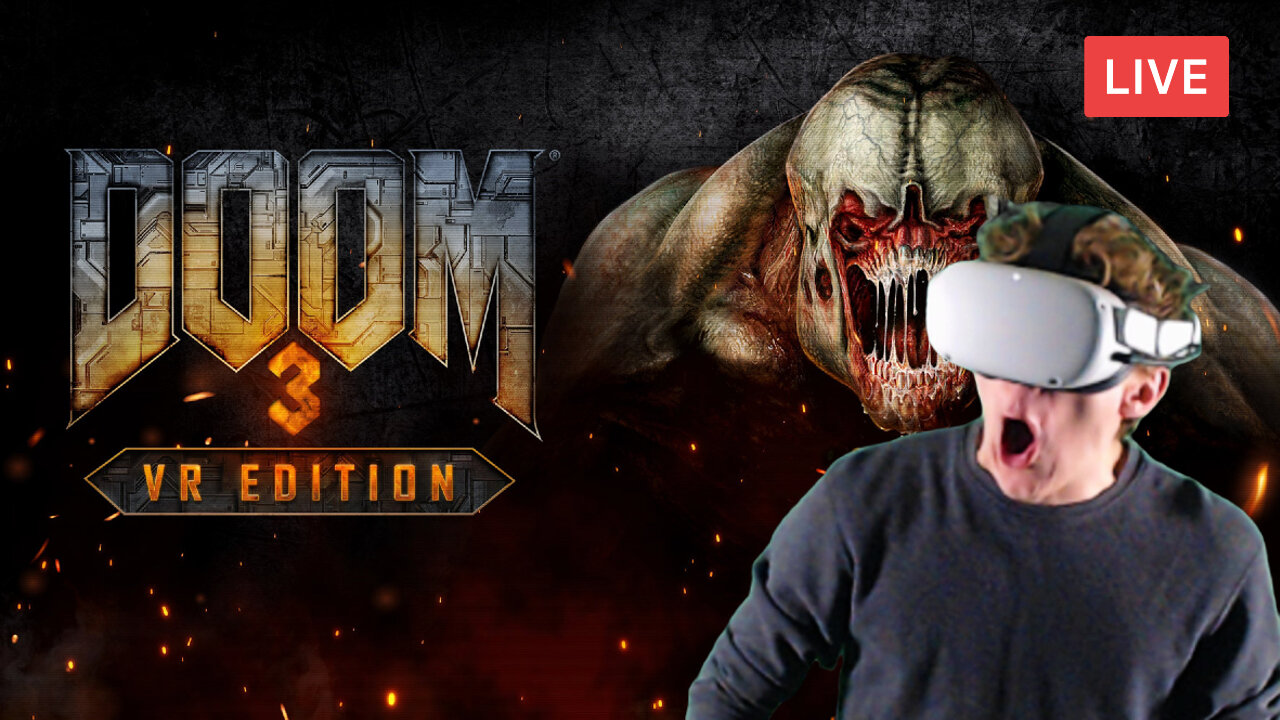 FIRST-TIME PLAYING A CLASSIC IN VR :: Doom 3: BFG Edition VR :: LET'S ...