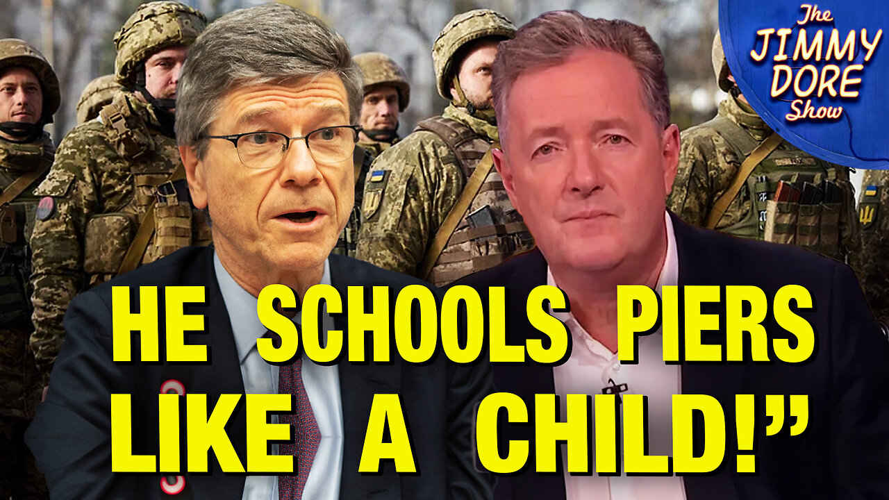 Jeffrey Sachs SCHOOLS Piers Morgan On Ukraine LIKE A CHILD!