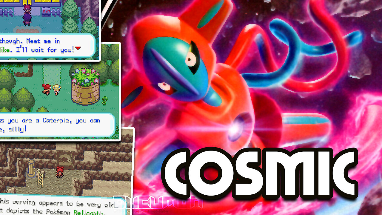 Pokemon Cosmic Gba Rom Hack New World Quest Systems New Ost New Story New Regions