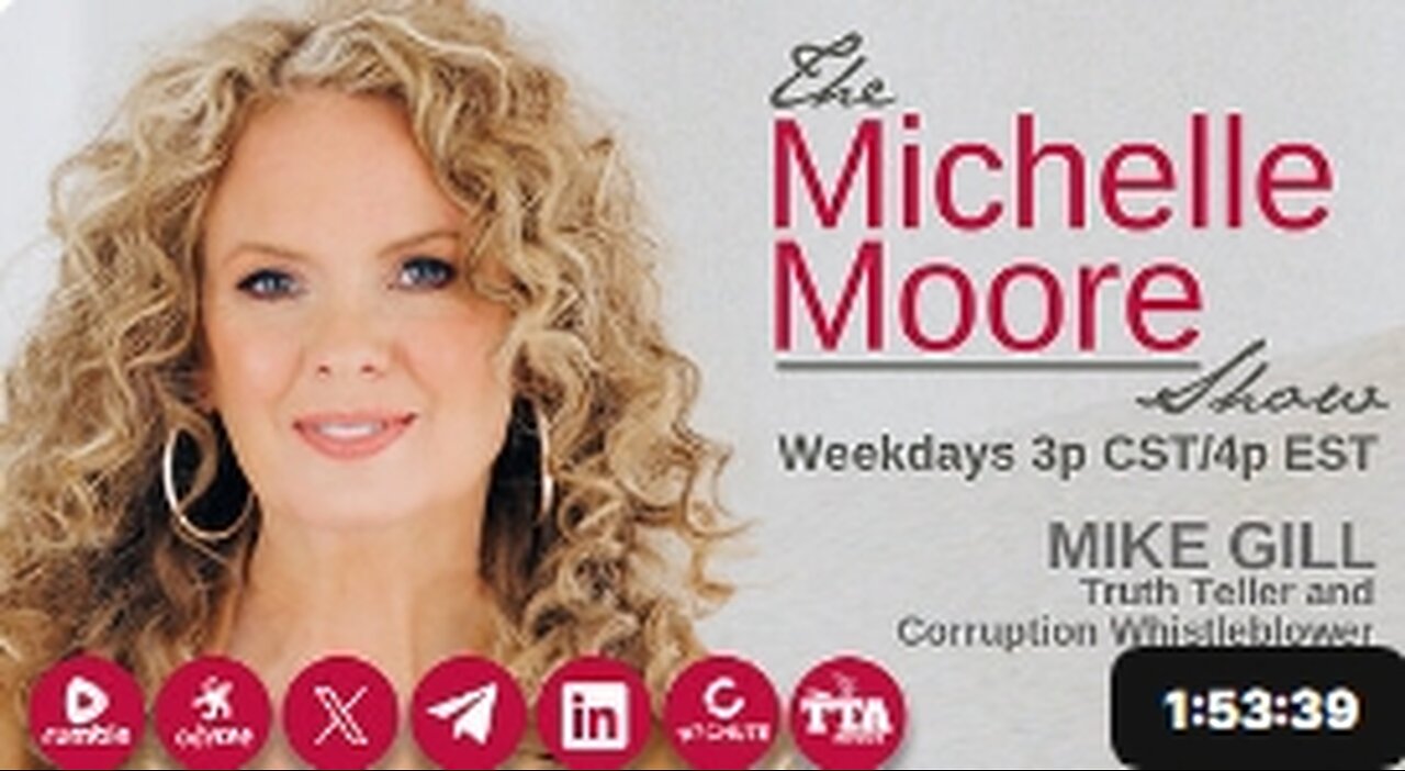 They Show You Who They Are Guest, Mike Gill- The Michelle Moore Show ...