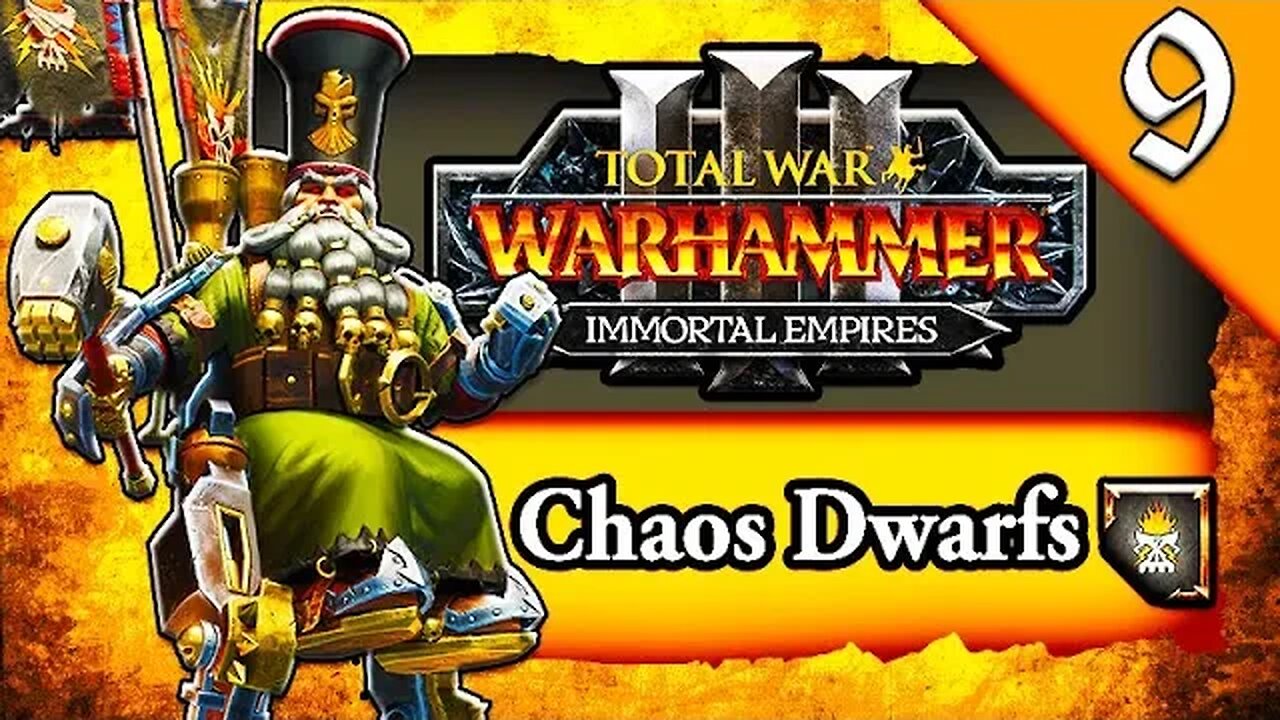 THORGRIM GRUDGEBEARER! Total War Warhammer 3: Immortal Empires: Chaos ...
