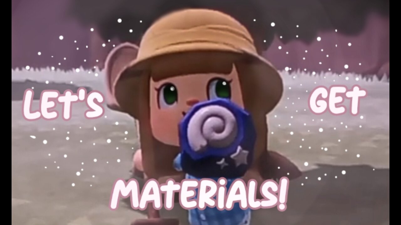 FOSSILS FOR BLATHERS AND MATERIALS FOR NOOKS CRANNY // ACNH // ANIMAL ...