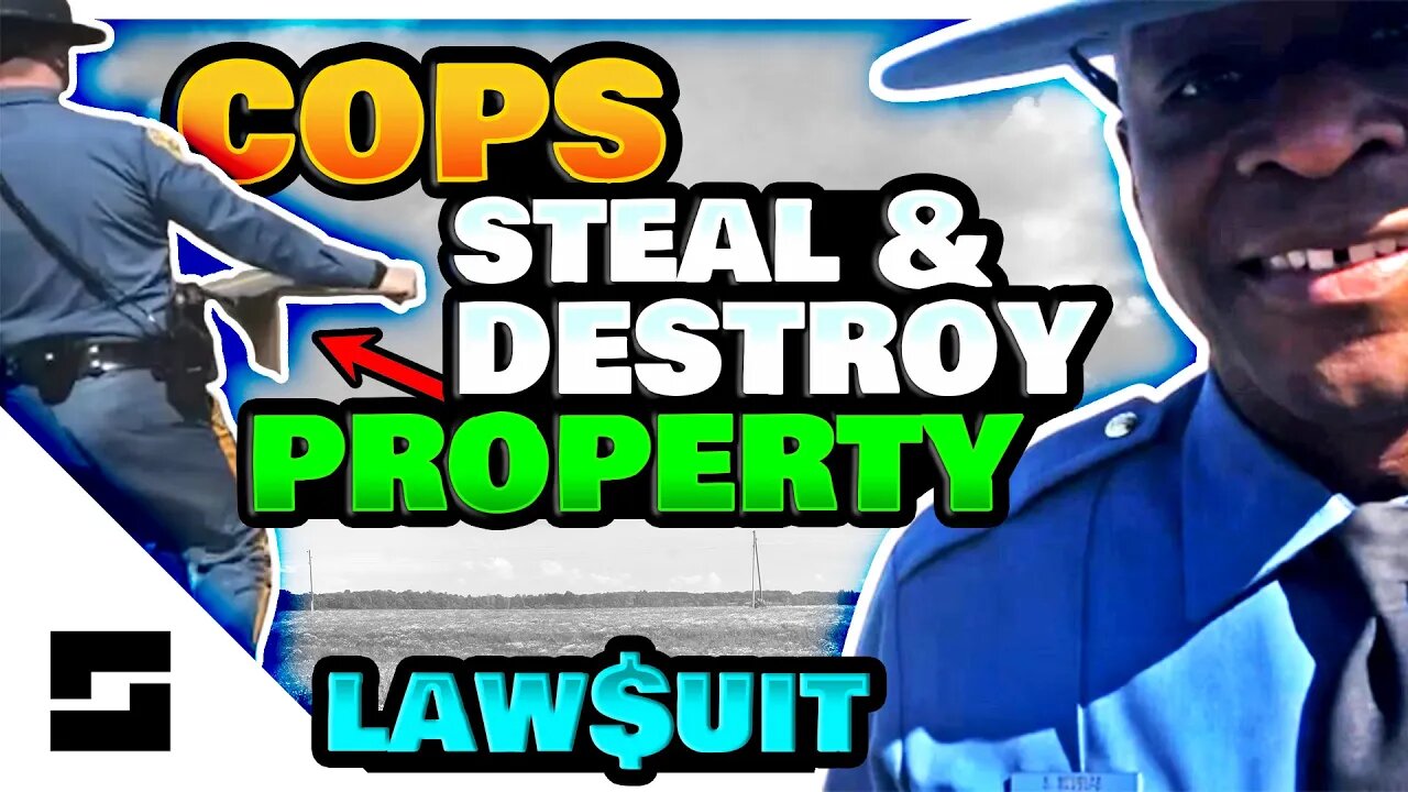 Exclusive: Cops Retaliate - Destroy His Property - Get Sued
