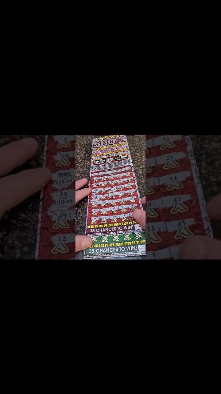 Huge $50 Lottery Ticket Scratch Off Test!