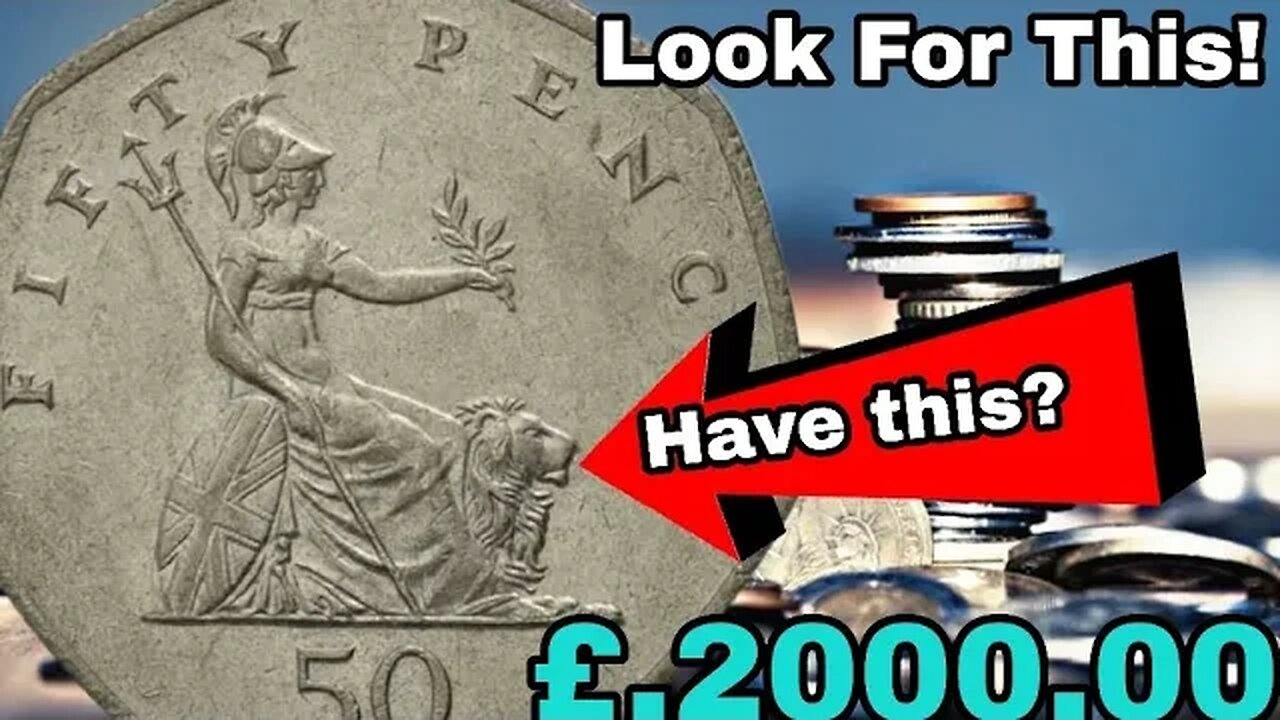ULTRA RARE UK 50 Pence Coins worth a lot of money! Most Expensive Fifty ...