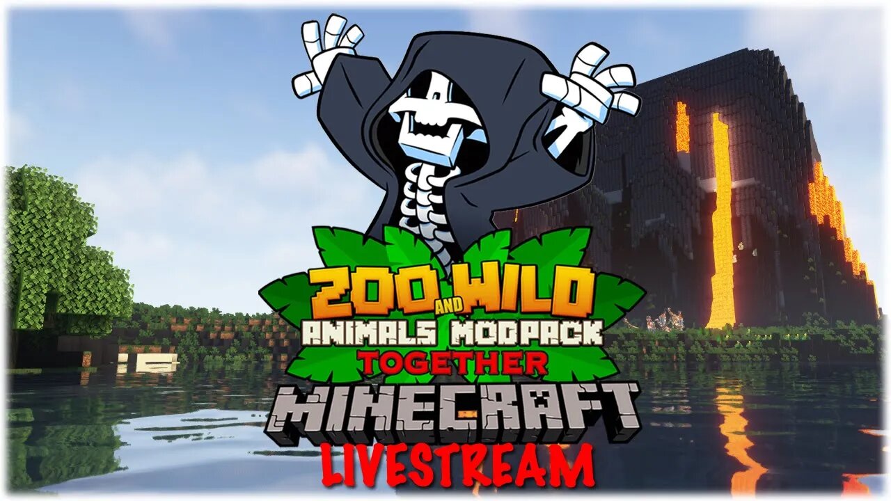 Minecraft SMP: Zoo and Wild Animals (ZAWA) Together Mod - LIVESTREAM #1 ...