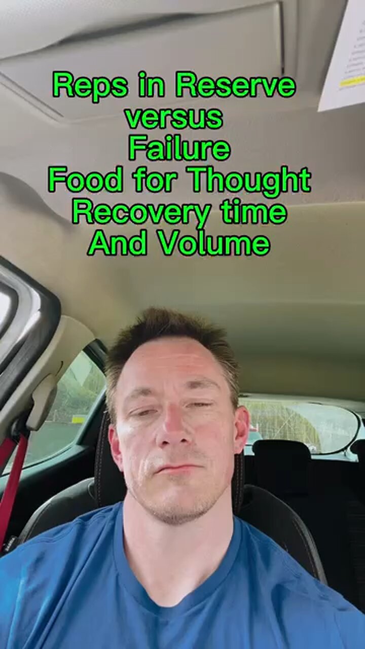 Training to Failure versus Reps in Reserve