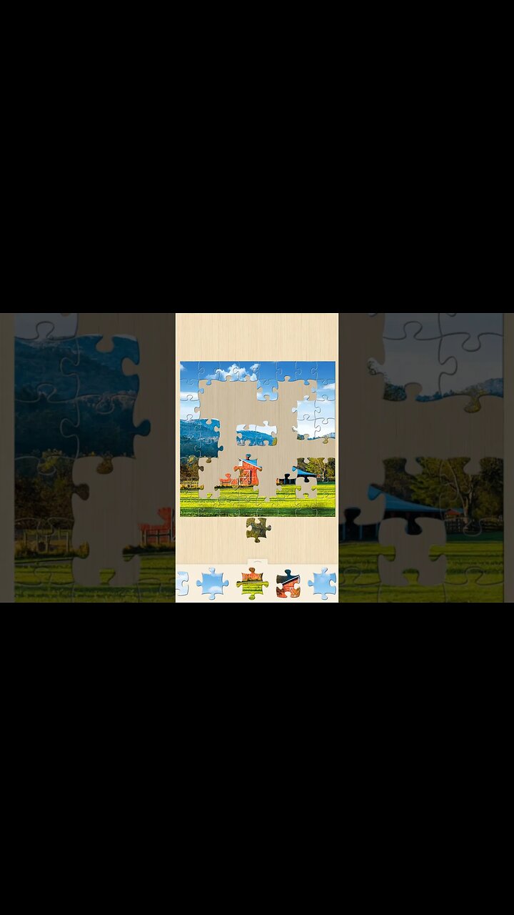 Color by number - Barn