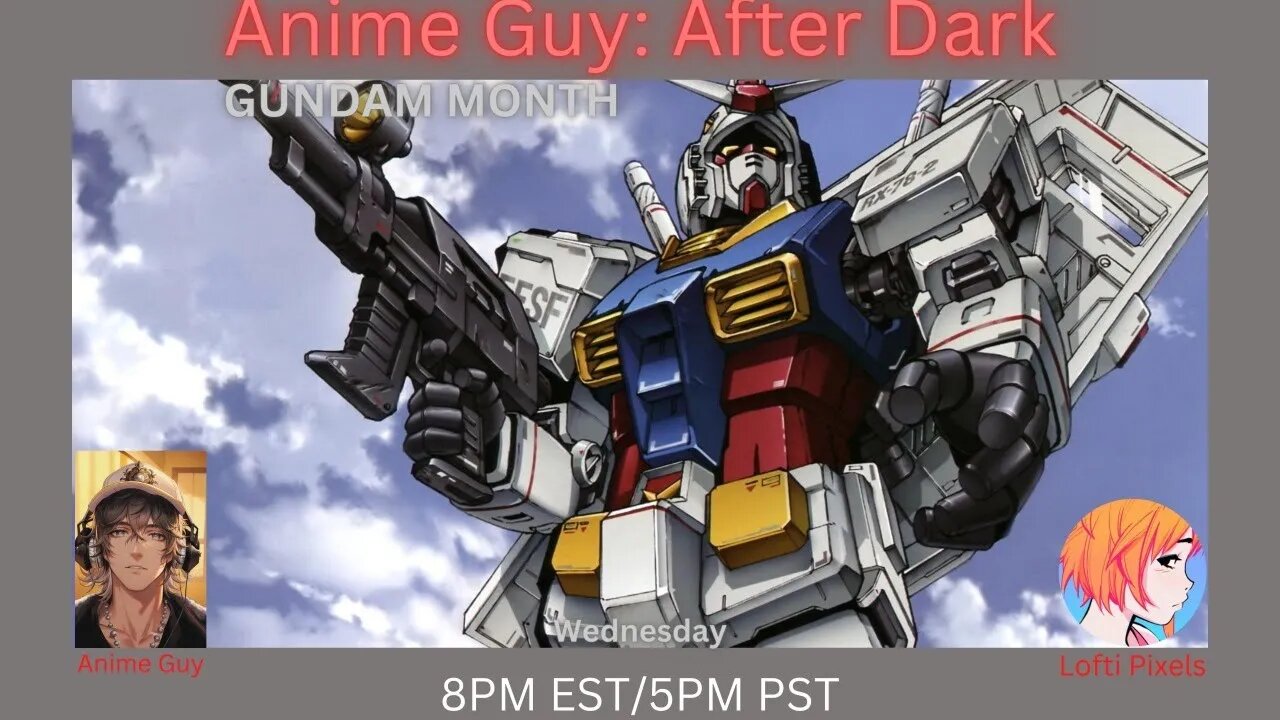Anime Guy: After Dark | Anime Guy with Lofti Pixels | #anime #gundam # ...