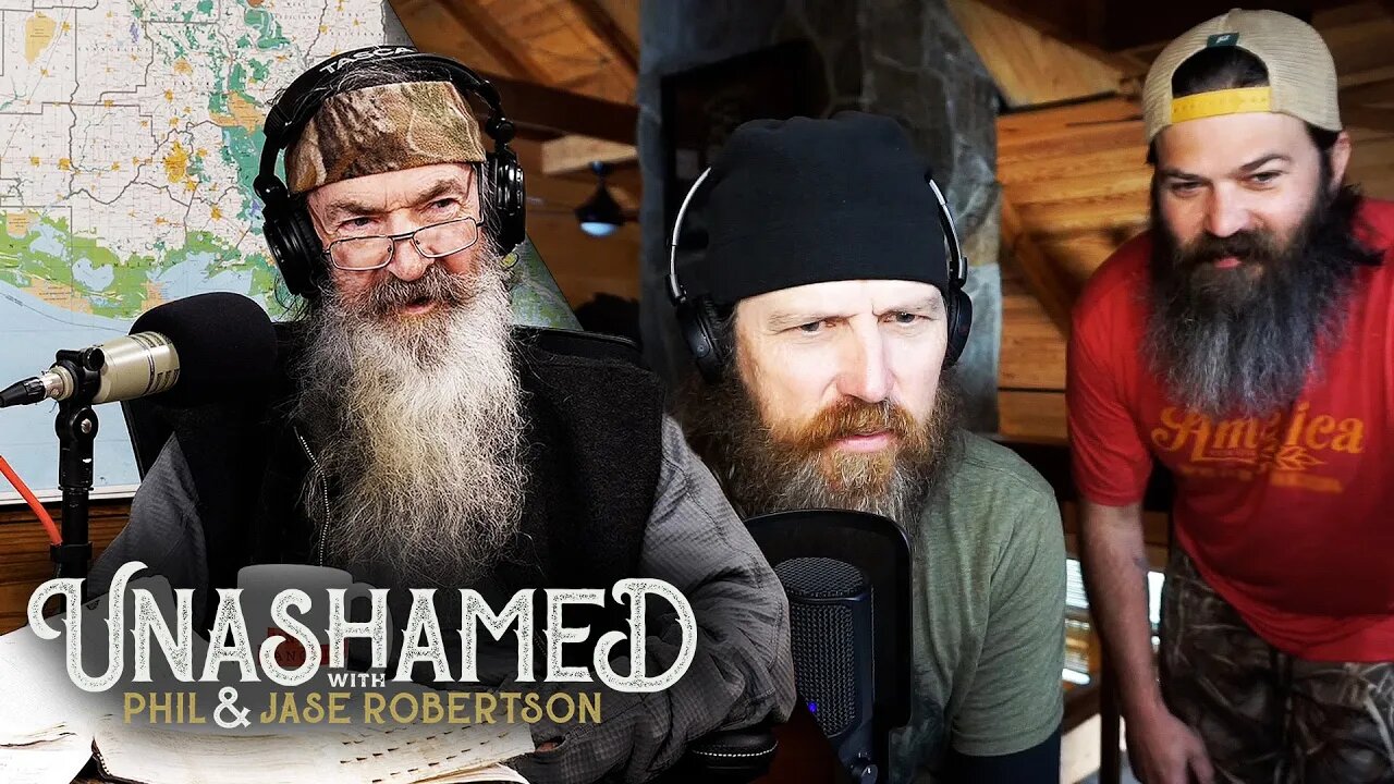 Jase Won’t Share with Poor Baby Brother Jep & Phil Makes Al Blush | Ep 650