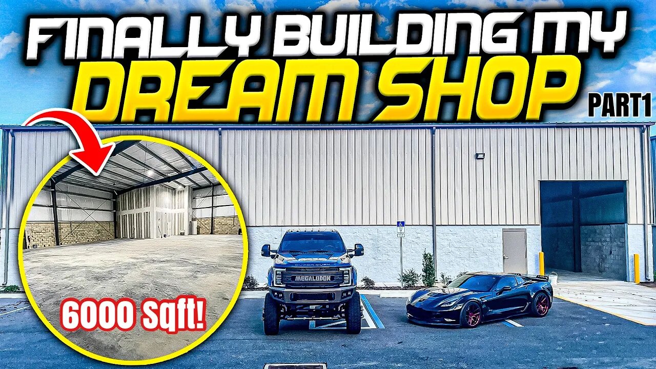 Building MY DREAM Shop | Ultimate Car Detailing Studio / Shop Build Out ...