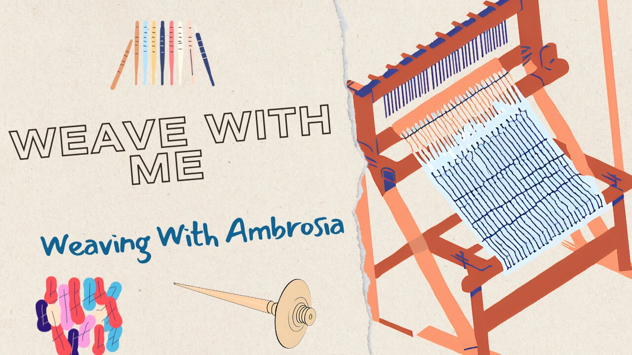 Weaving Red Twill - Weave only