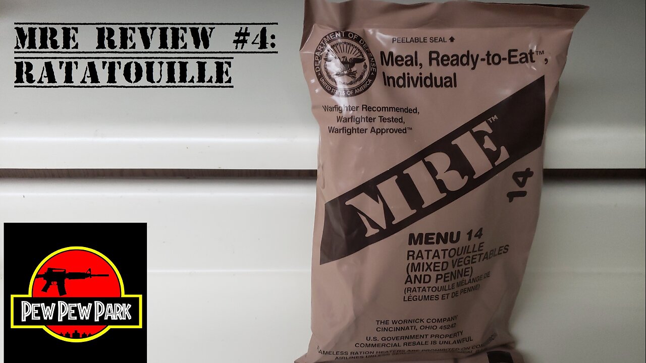 MRE Review #4: Ratatouille