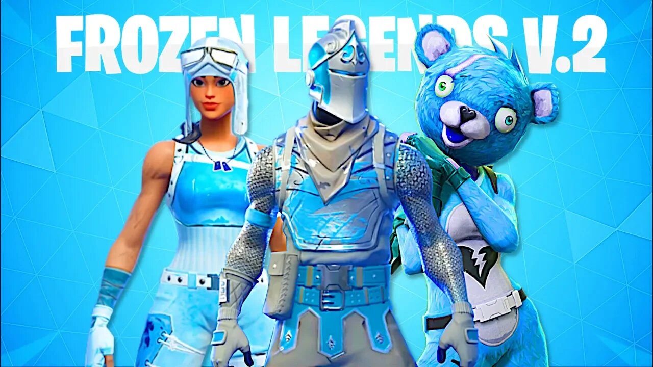 FROZEN LEGENDS 2 BUNDLE LEAKED! FORTNITE FROZEN SKIN PACK 2! (FROZEN ...