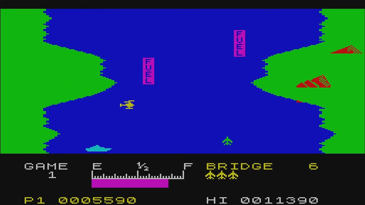 River Raid ZX Spectrum Video Games Retro Gaming Arcade 8-bit