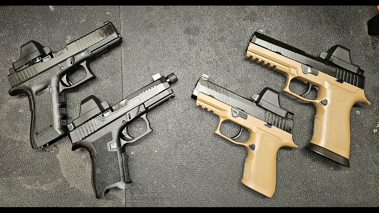 Pistol Optics Zero at 25-Yards (Sigs and Glocks)