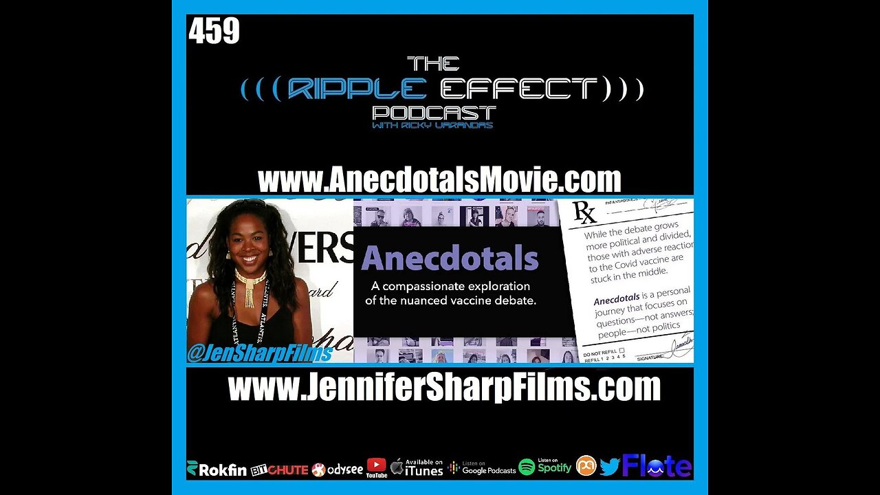 The Ripple Effect Podcast #459 (Jen Sharp | ANECDOTALS: An Exploration ...