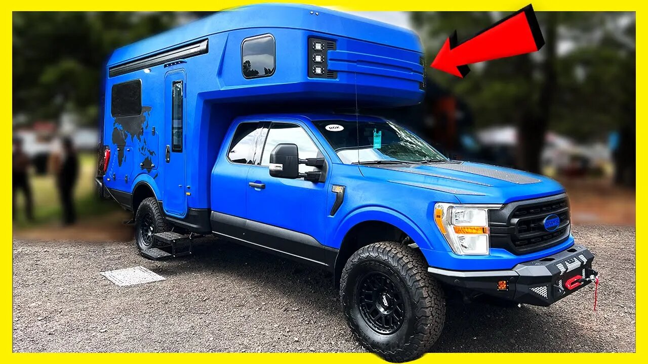 Is This Better Than An EarthRoamer? RexRover 4x4 Expedition Pickup ...