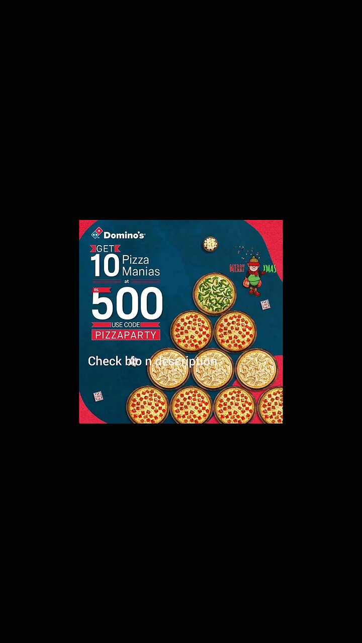 #offer #Tasty #Food #India #Dominos Get 10 Pizzas @ INR 500 in Domino’s ...