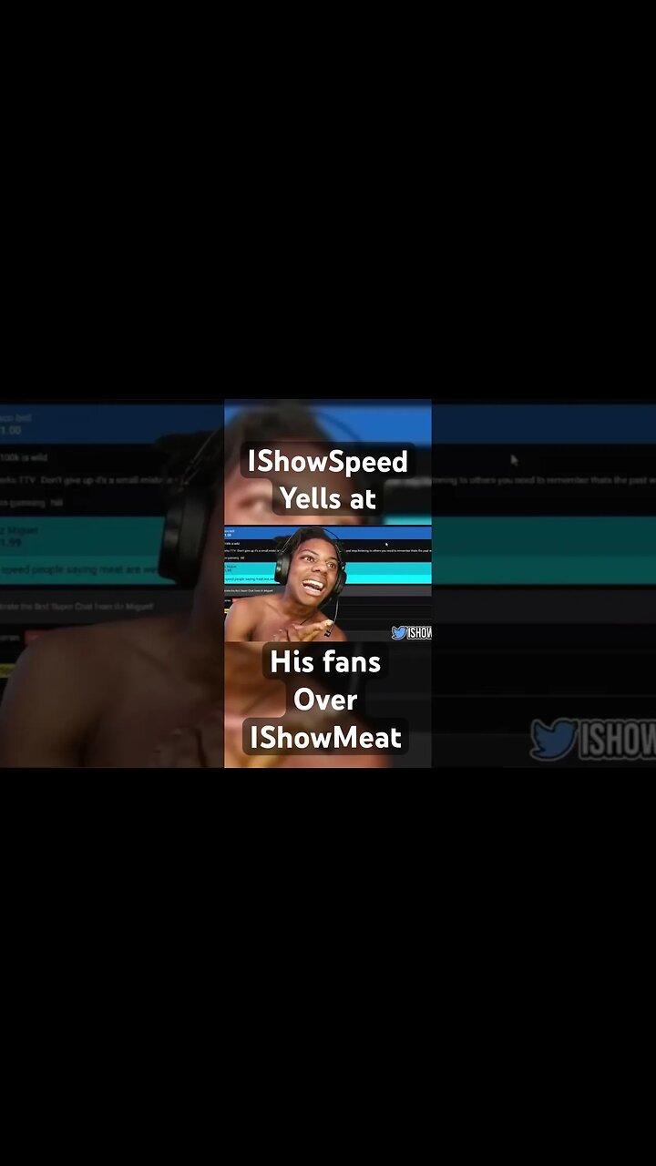 IShowSpeed's ANGRY Rant Against Fans After Meat Flash! #ishowmeat