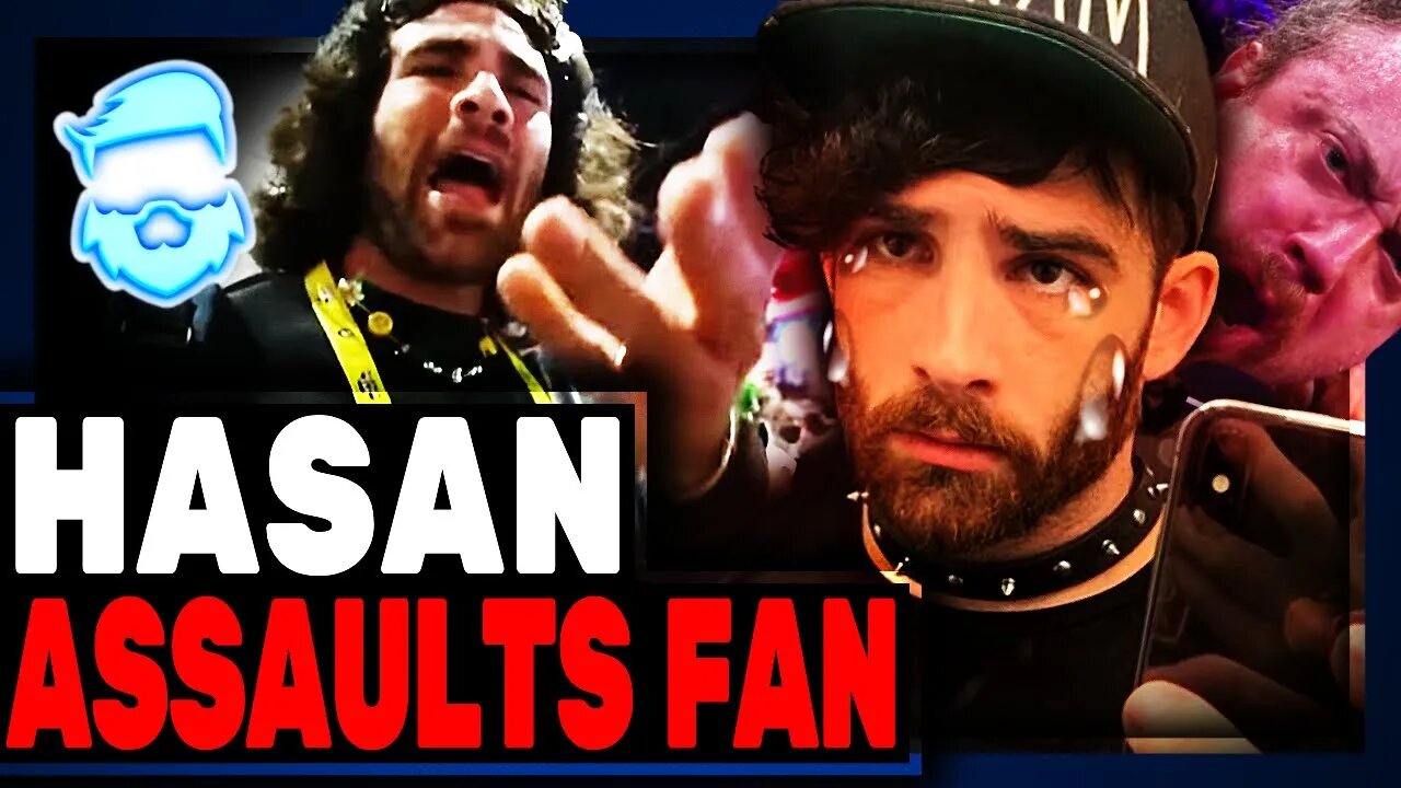 Twitch Communist Hasan ATTACKS A Fan At Twitch Con For ASKING A ...