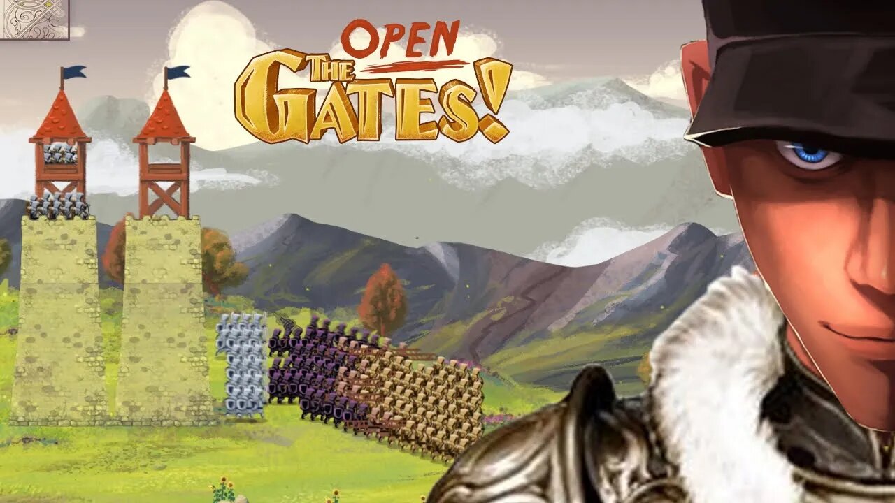 Open The Gates! Impenetrable Fortress!! Part 2 | Let's Play Open The ...