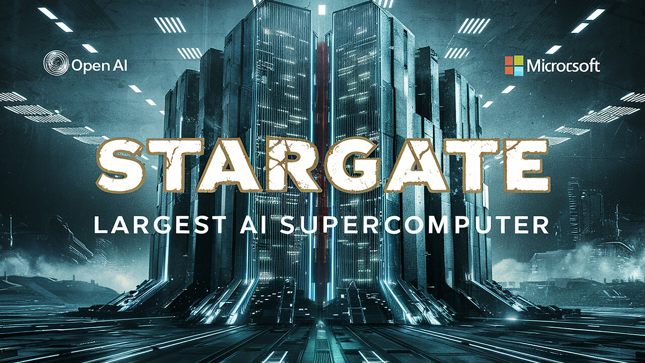 ⚠️STARGATE - Ai Supercomputer from Open Ai & Microsoft - 5 gigawatts ...